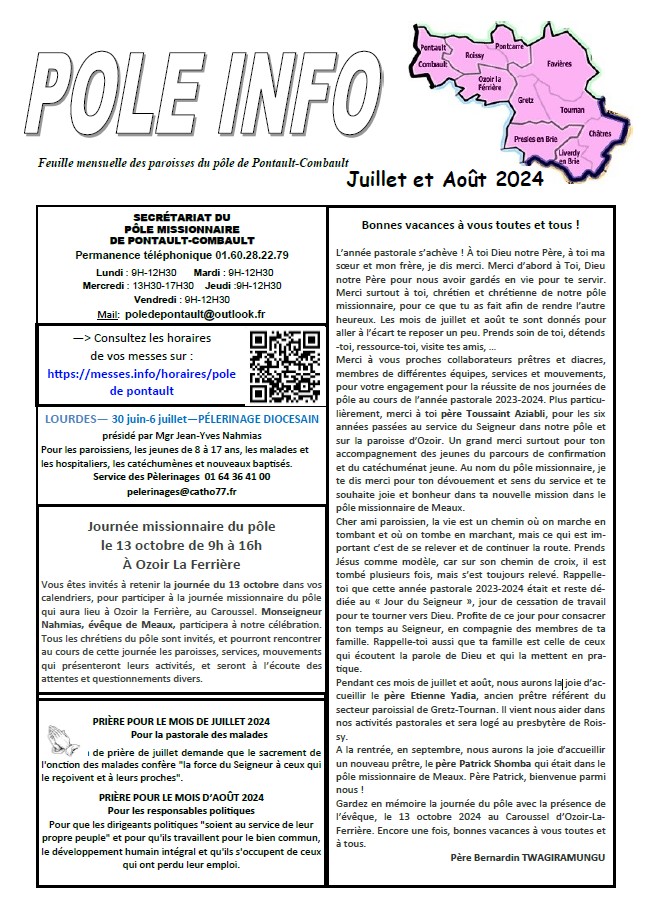 Accueil - Pôle Missionnaire de Pontault-Combault